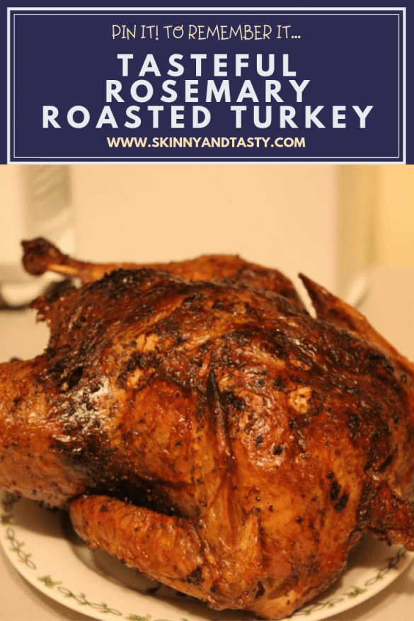 Tasteful Rosemary Roasted Turkey