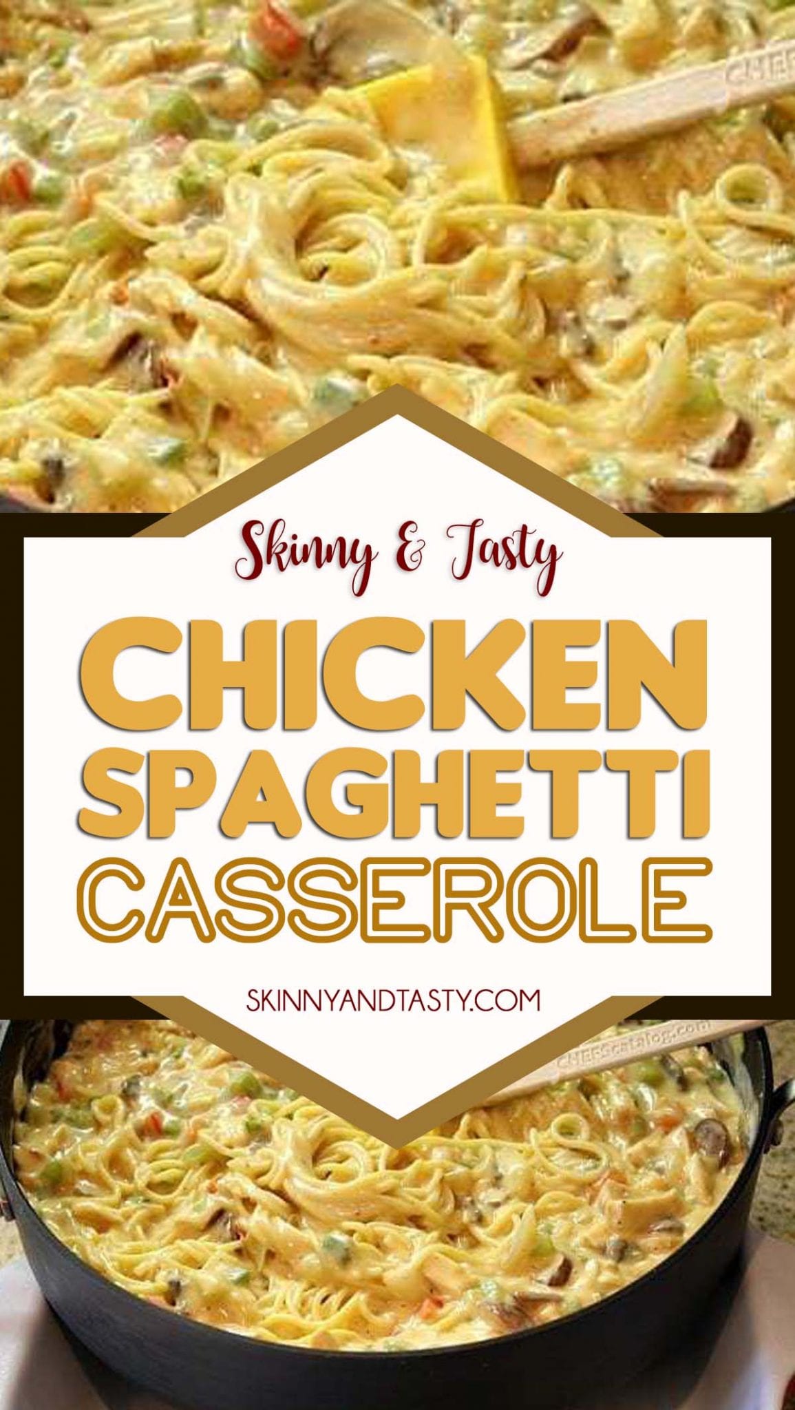 CHICKEN SPAGHETTI CASSEROLE