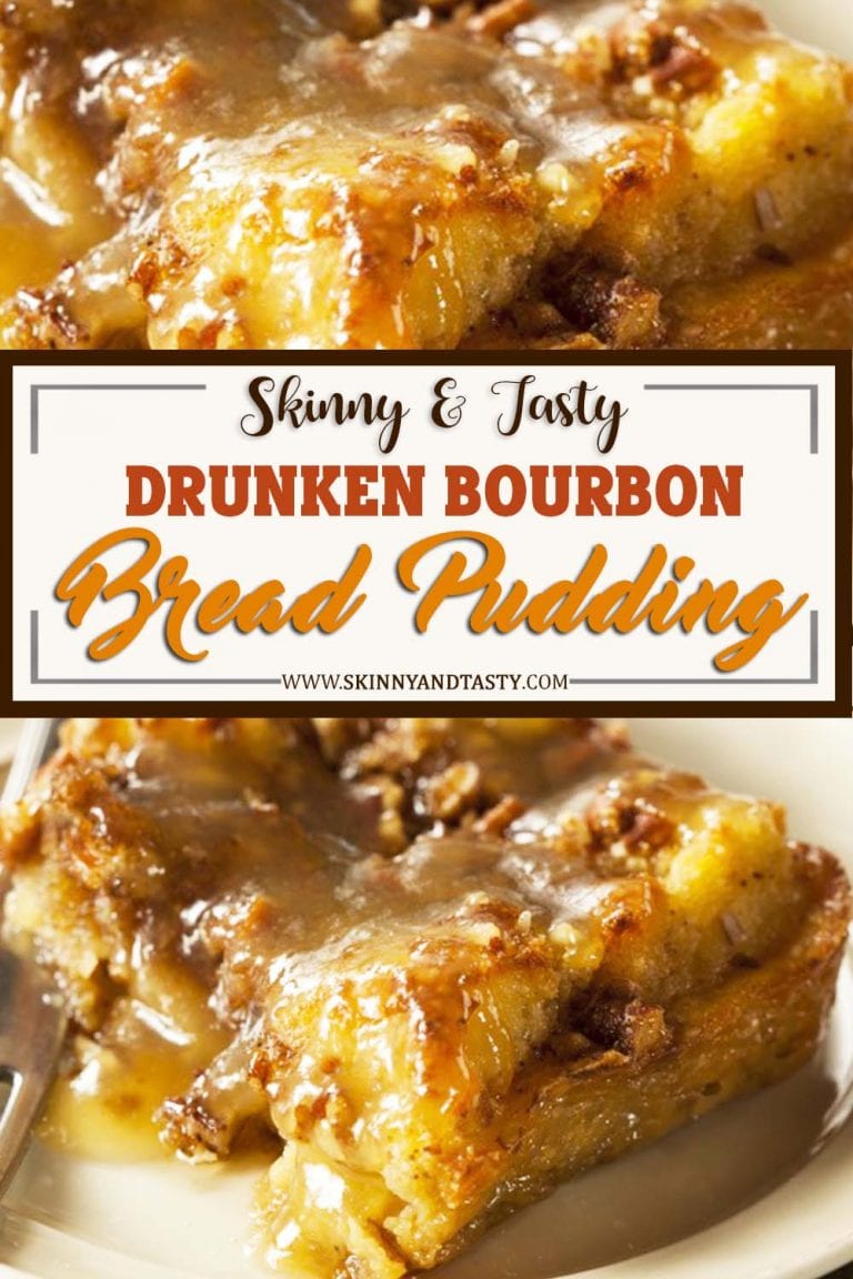 Drunken Bourbon Bread Pudding