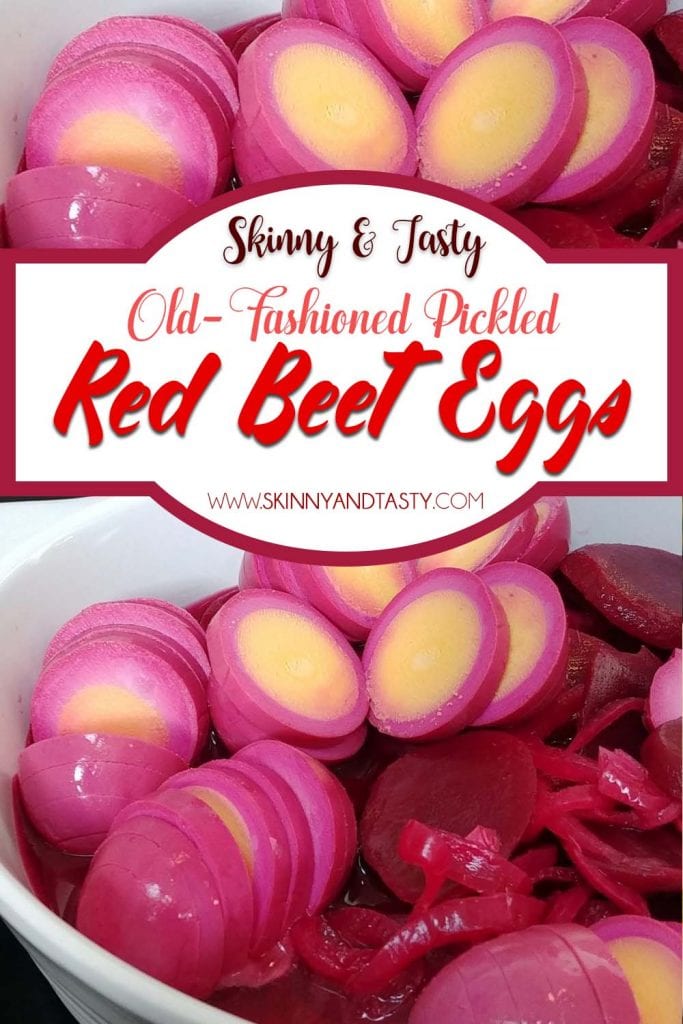 Old-Fashioned Pickled Red Beet Eggs