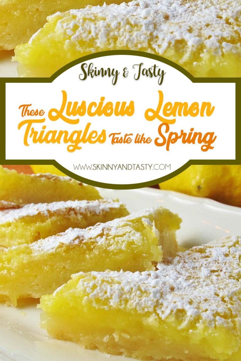 These Luscious Lemon Triangles Taste Like Spring