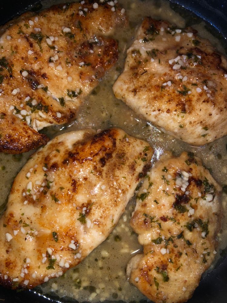 GARLIC BUTTER CHICKEN