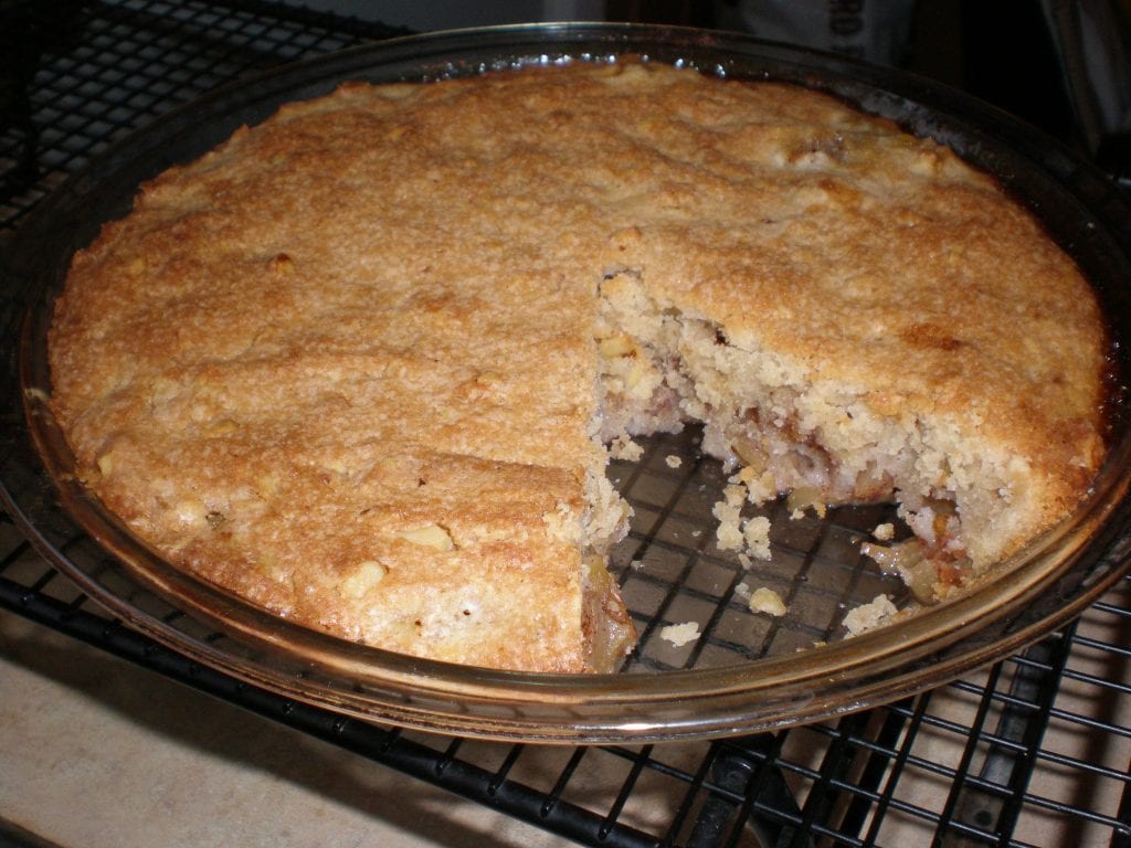 Easy Swedish Apple Pie