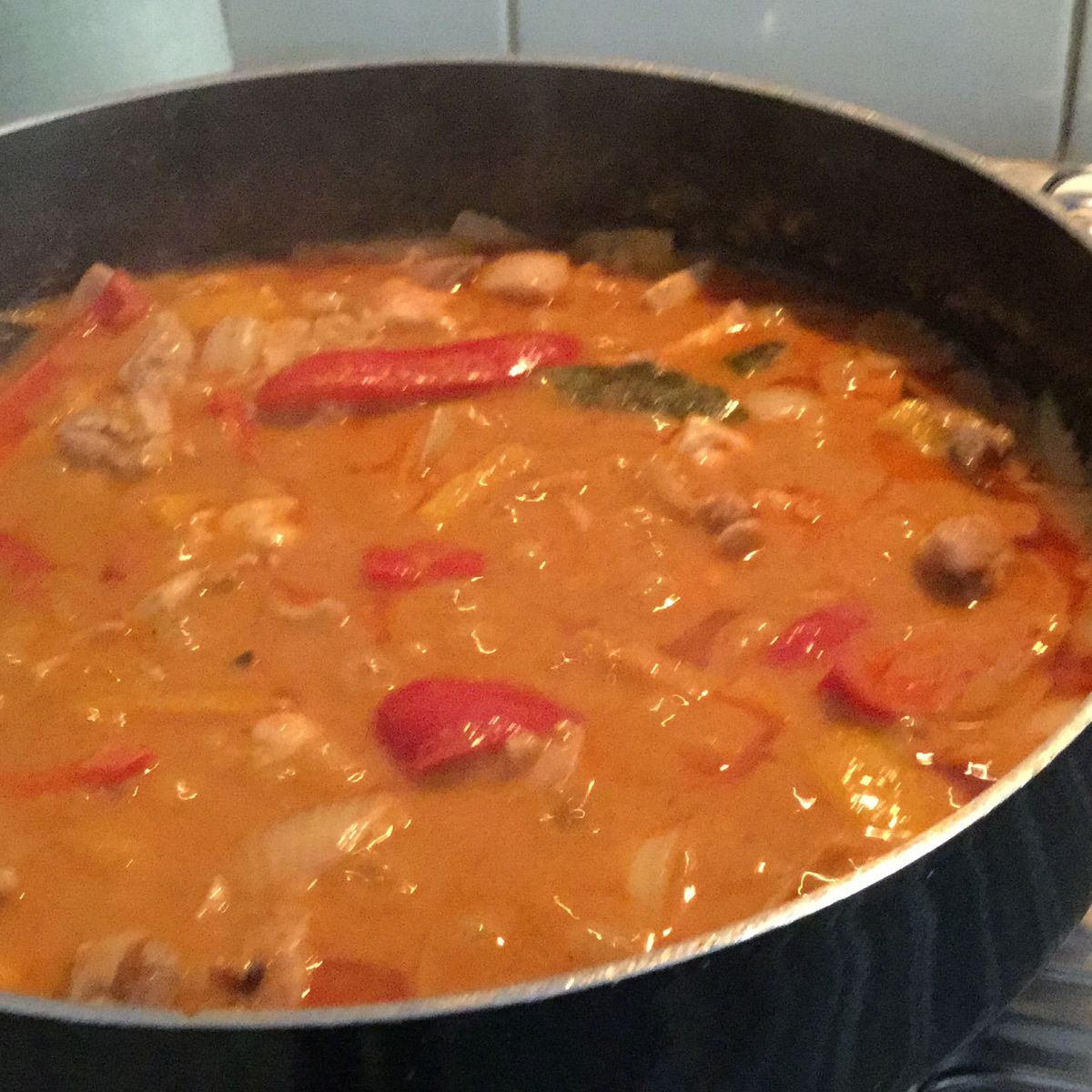 The Best Thai Panang Chicken Curry